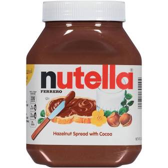 Nutella, Hazelnut Spread with Cocoa – 33.5 Ounce Jar (2.093 Lb, 950g ...
