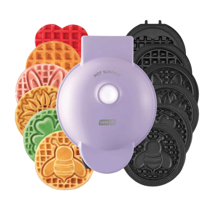 Dash Mini Waffle Maker Multi Plate X7 Removable – Miami Technology Usa